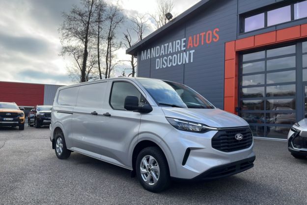FORD TRANSIT CUSTOM 170 BVA8 TREND PLUS L2H1 - GRIS LUNAIRE | 1357357